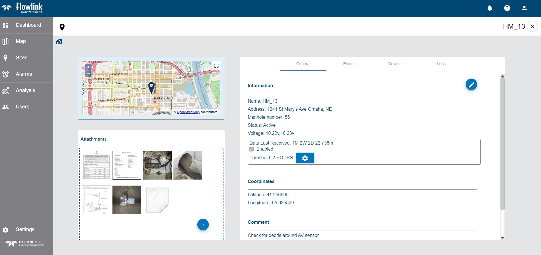 Flow link® Cipher Water Data Management and Analysis Software